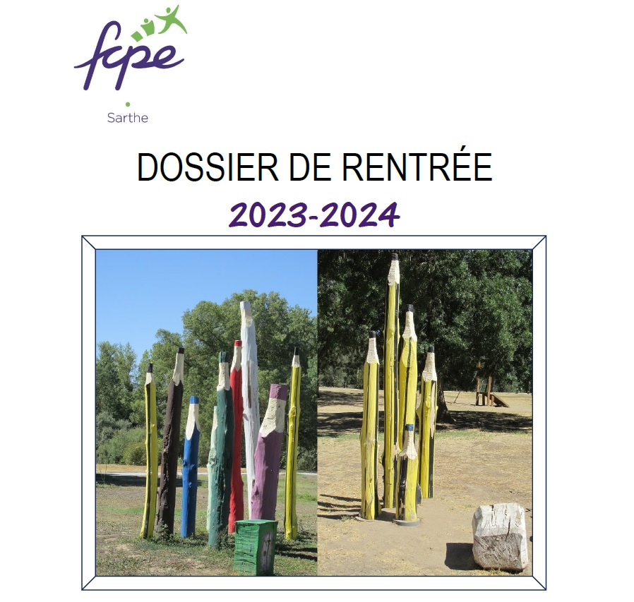 DOSSIER DE RENTRÉE 2023 : à vous de jouer ! | FCPE